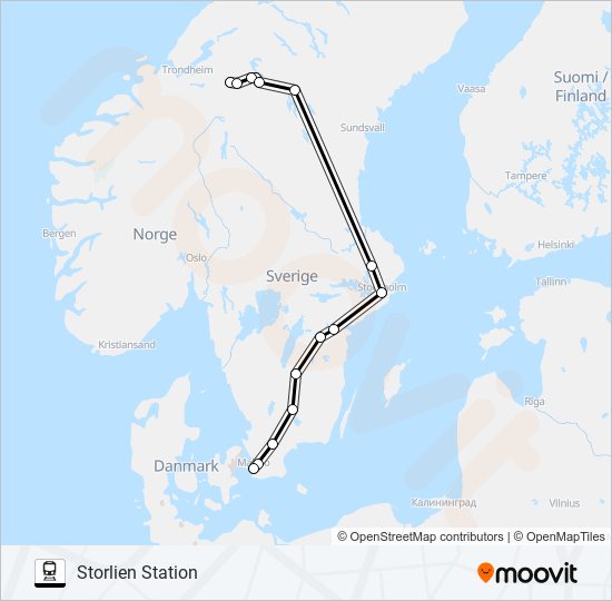 malmö centralstation storlien station Route: Schedules, Stops & Maps ...