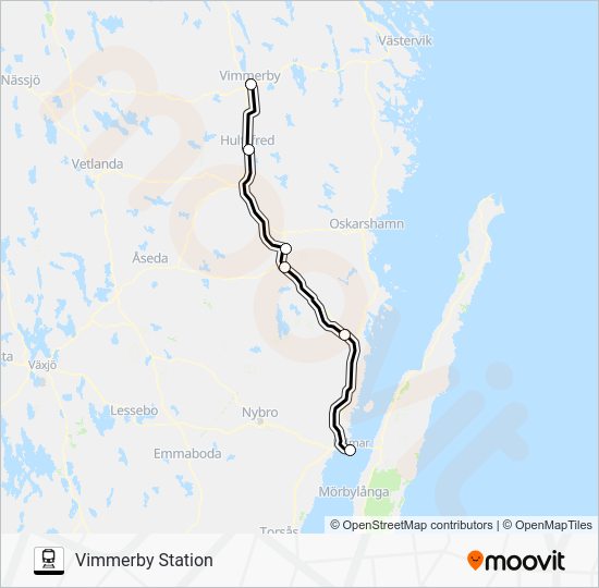 KALMAR CENTRALSTATION VIMMERBY STATION Route: Schedules, Stops & Maps ...