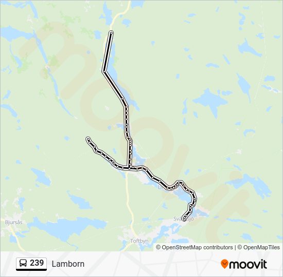 239 Route: Schedules, Stops & Maps - Lamborn (Updated)