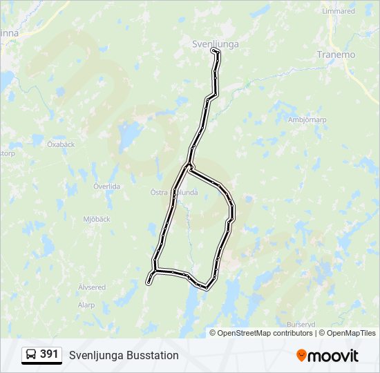 391 Route: Schedules, Stops & Maps - Svenljunga Busstation (Updated) 391 Route: Schedules, Stops & Maps - Svenljunga Busstation (Updated)
