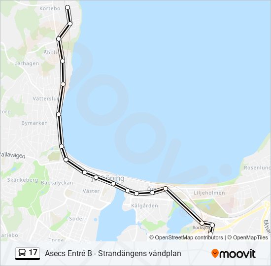 17 Route: Schedules, Stops & Maps - Asecs Entré B (Updated)