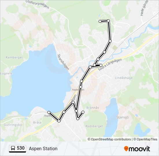530 Route: Schedules, Stops & Maps - Aspen Station (Updated)