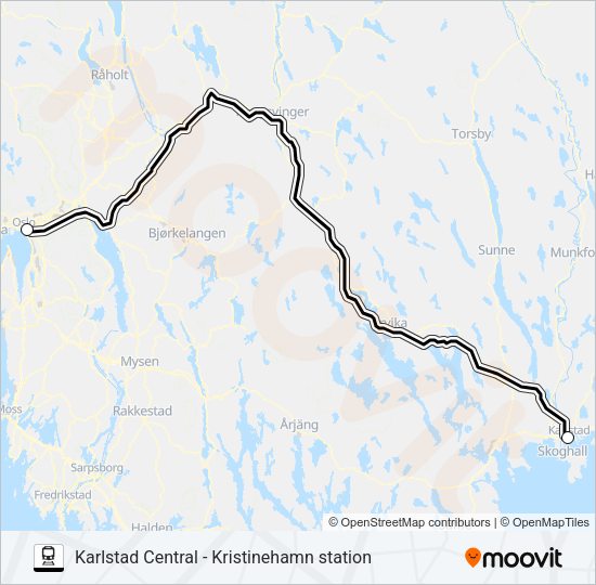 karlstad central kristinehamn station Route: Schedules, Stops & Maps ...