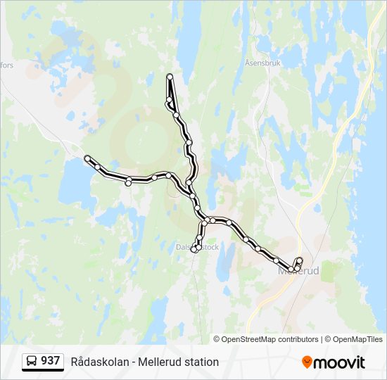 937 Route: Schedules, Stops & Maps - Liane (Updated)