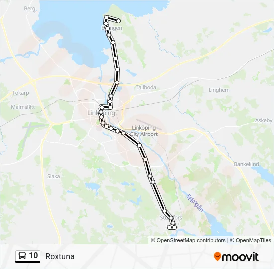 10 Route: Schedules, Stops & Maps - Roxtuna (Updated)