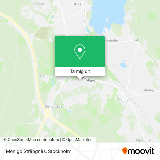 Vägbeskrivningar till Menigo Strängnäs med buss eller tåg?