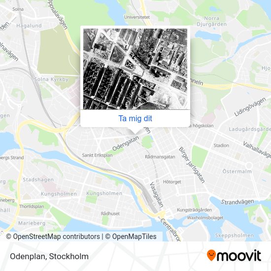 Odenplan stopp - Linjer, tidtabeller och biljettpriser