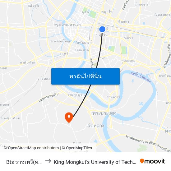 Bts ราชเทวี(ทางออก3) Bts Ratchathewi (Exit 3)ไปยังKing Mongkut's ...