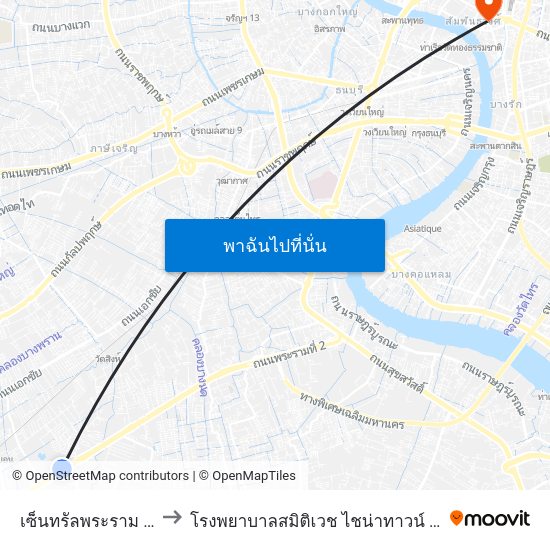 เซ็นทรัลพระราม 2 Central Rama 2ไปยังโรงพยาบาลสมิติเวช ไชน่าทาวน์ ...