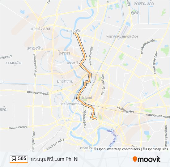 505 Route: Schedules, Stops & Maps - สวนลุมพินี;Lum Phi Ni (Updated)