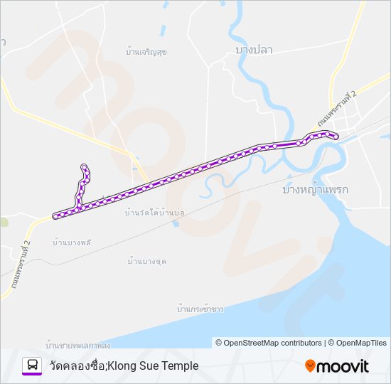 8388 Route: Schedules, Stops & Maps - วัดคลองซื่อ;Klong Sue Temple ...