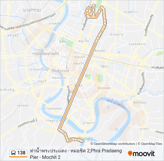 138 Route: Schedules, Stops & Maps - อู่หมอชิต 2;Mochit 2 (Updated)