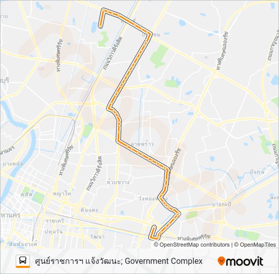113 126 Route: Schedules, Stops & Maps - ศูนย์ราชการฯ แจ้งวัฒนะ ...