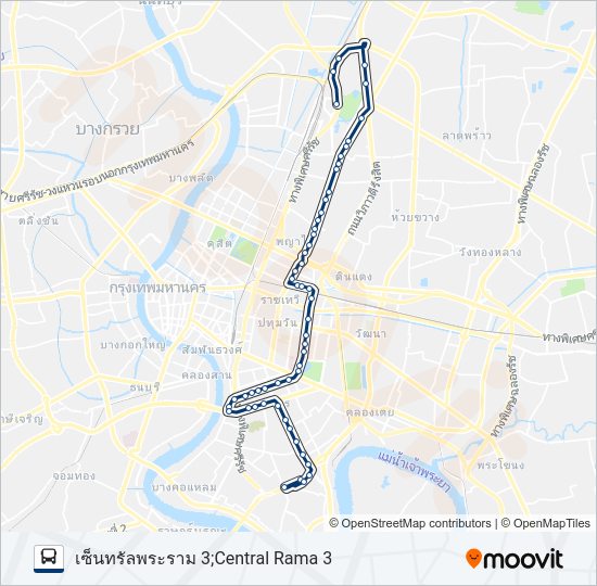 345 77 TSB Route: Schedules, Stops & Maps - เซ็นทรัลพระราม 3;Central ...