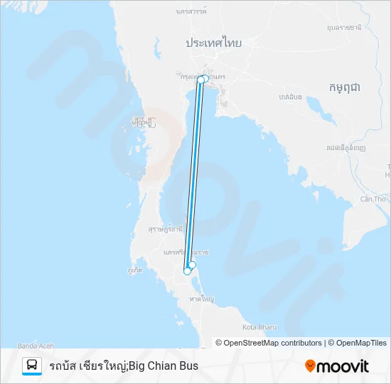 998 Route: Schedules, Stops & Maps - รถบ้ส เชียรใหญ่;Big Chian Bus ...