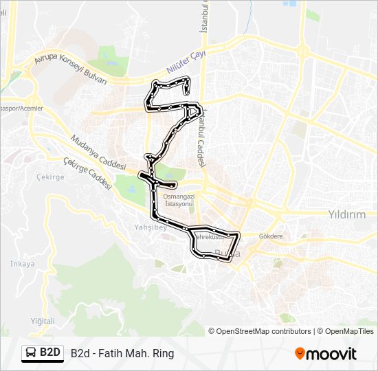 b2d Route: Schedules, Stops & Maps - Fatih Kiz Mesleki Ve Anadolu ...