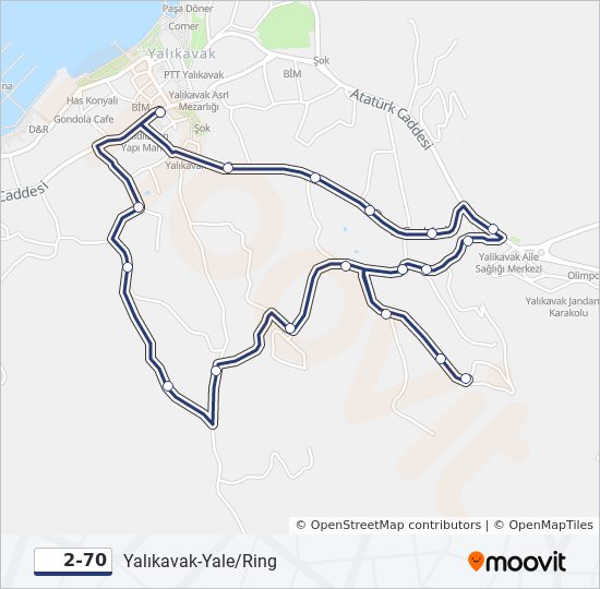 270 Route: Schedules, Stops & Maps - Yalıkavak-Yale/Ring (Updated)