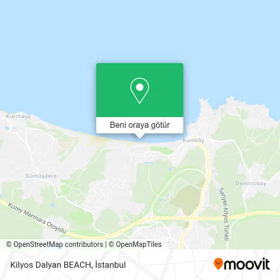 Kilyos Dalyan BEACH, İstanbul nerede, otobüs veya vapur ile nasıl gidilir?