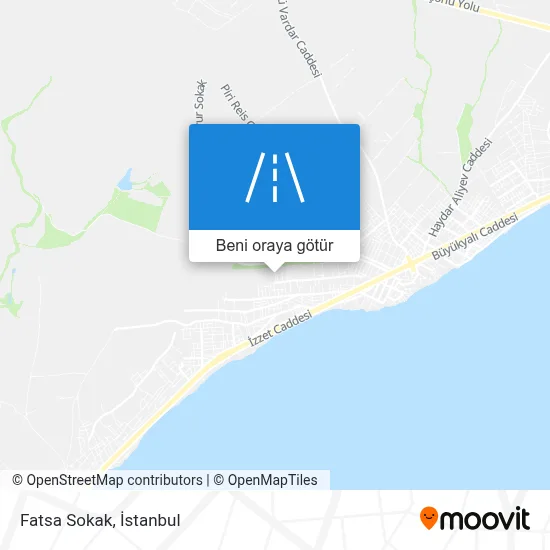 Otobüs veya minibüs / dolmuş ile Fatsa Sokak, İstanbul konumuna nasıl ...