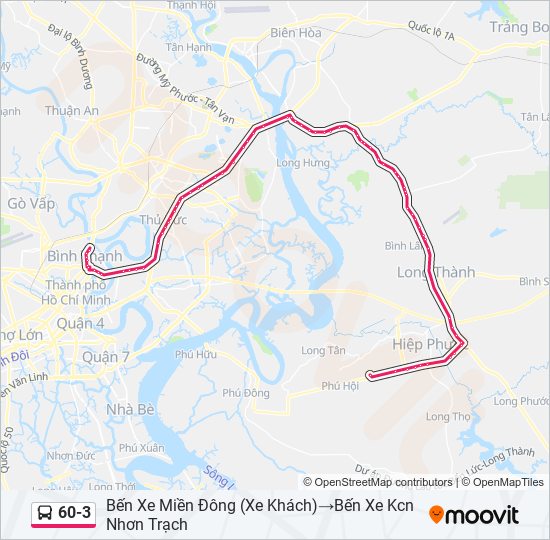 603 Route: Schedules, Stops & Maps - Bến Xe Miền Đông (Xe Khách)‎→Bến ...
