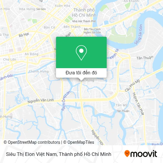 Làm sao để đến Siêu Thị Eion Việt Nam ở Quận 7 bằng xe buýt?