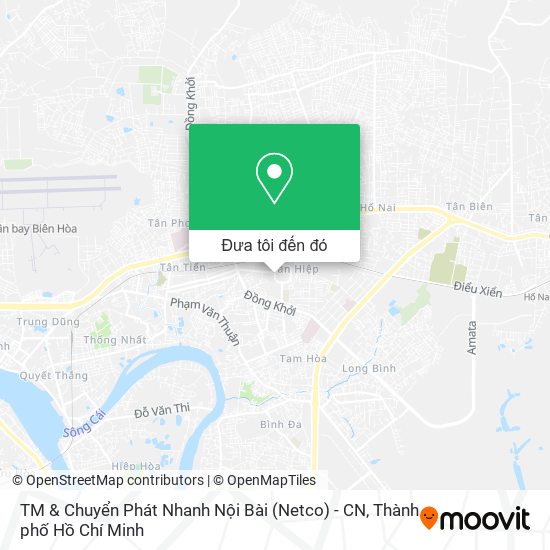 Làm sao để đến TM & Chuyển Phát Nhanh Nội Bài (Netco) - CN ở Bien Hoa ...