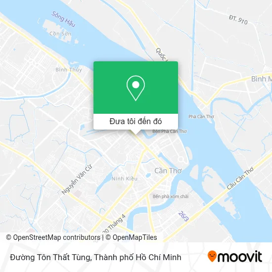 Làm sao để đến Đường Tôn Thất Tùng ở Thành phố Hồ Chí Minh bằng xe buýt?