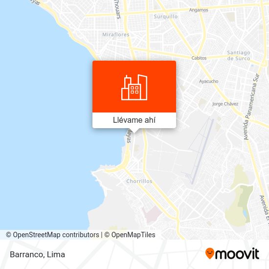 Transporte público en Barranco