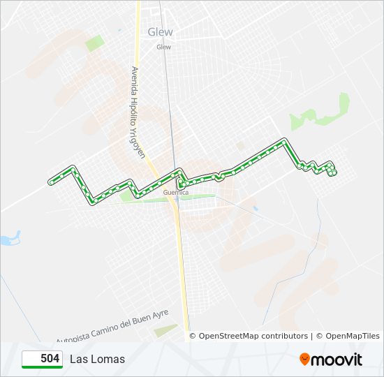 Ruta 504: horarios, paradas y mapas - Las Lomas (Actualizado)