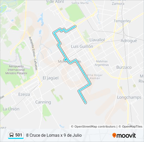 Tib 501 Recorrido | Línea 501: horarios, paradas y mapas – ONWIL