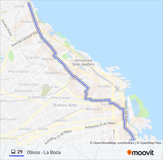 La Boca Buenos Aires Map