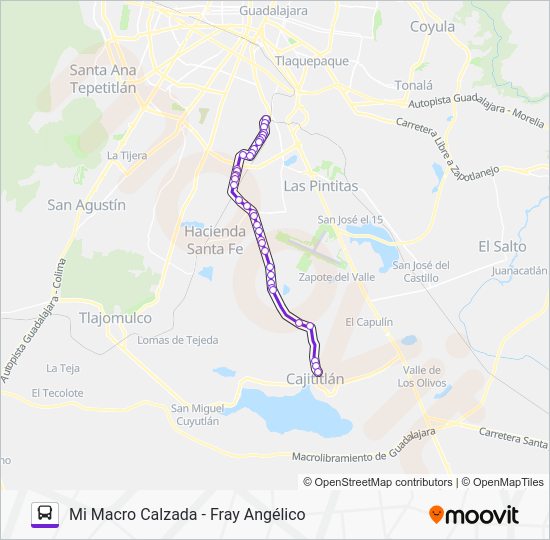 Ruta A21 ARVENTO: horarios, paradas y mapas - Mi Macro Calzada - Fray ...