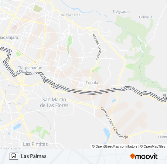 Ruta palmas: horarios, paradas y mapas - Las Palmas (Actualizado)