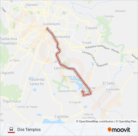 Ruta t13b1 villas: horarios, paradas y mapas - Dos Templos (Actualizado)