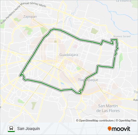 Ruta c108: horarios, paradas y mapas - San Joaquín (Actualizado)