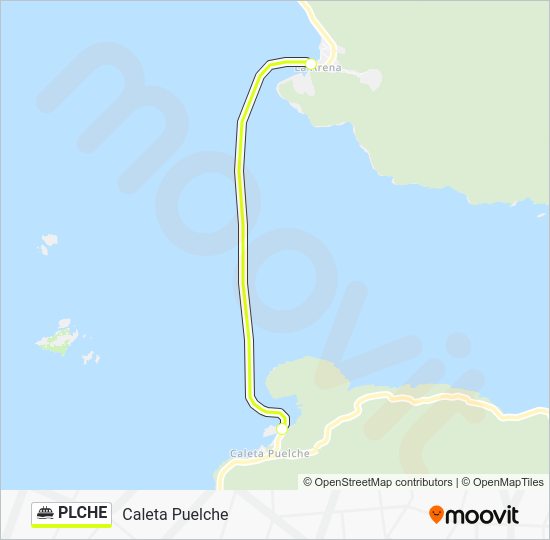 Ruta PLCHE: horarios, paradas y mapas - Caleta Puelche (Actualizado)