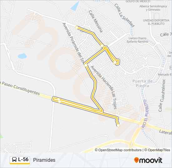 Ruta l56: horarios, paradas y mapas - Terminal Balvanera (Actualizado)