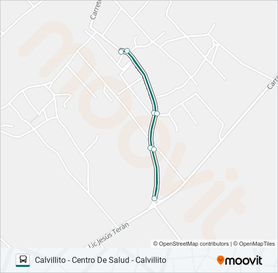 Ruta 46: horarios, paradas y mapas - Calvillito - Centro De Salud ...
