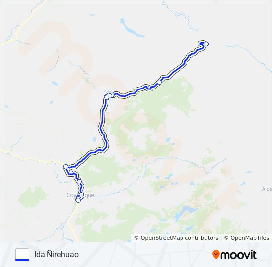 Ruta coyhaique ñirehuao: horarios, paradas y mapas - Ida Ñirehuao ...