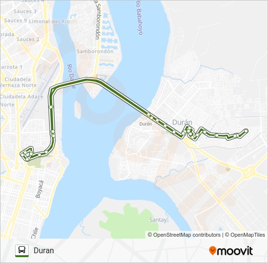 Ruta 183: horarios, paradas y mapas - Duran (Actualizado)