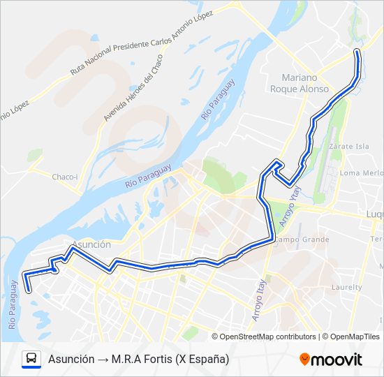 Ruta 35: horarios, paradas y mapas - M.R.A Fortis (X España) (Actualizado)