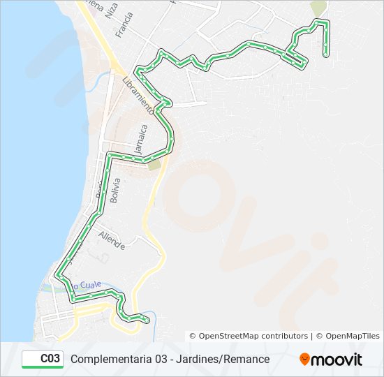 Ruta c03: horarios, paradas y mapas - Lindavista (Actualizado)