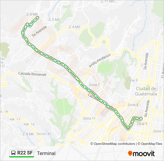 r22 sf Route: Schedules, Stops & Maps - Terminal (Updated)