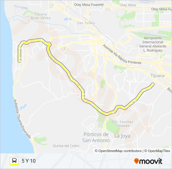 Ruta playas 5 10: horarios, paradas y mapas - 5 Y 10 (Actualizado)