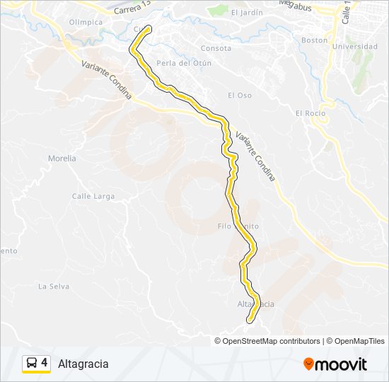 Ruta Horarios Paradas Y Mapas Altagracia Actualizado Hot Sex Picture