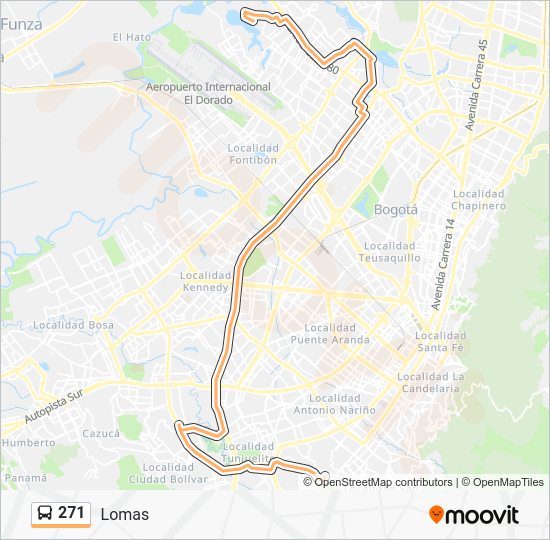 Ruta 271: horarios, paradas y mapas - Lomas (Actualizado)