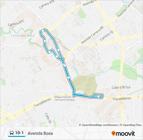 Ruta 101: horarios, paradas y mapas - Avenida Bosa (Actualizado)