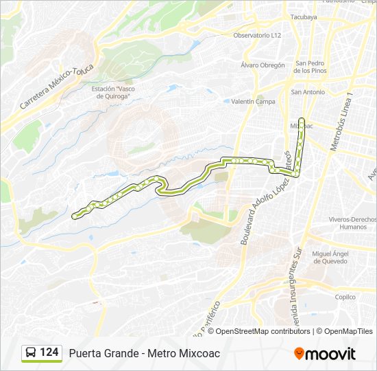 Ruta 124: horarios, paradas y mapas - Boulevard del Durazno/Av ...