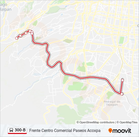 Ruta 300b: horarios, paradas y mapas - Frente Centro Comercial Paseos ...