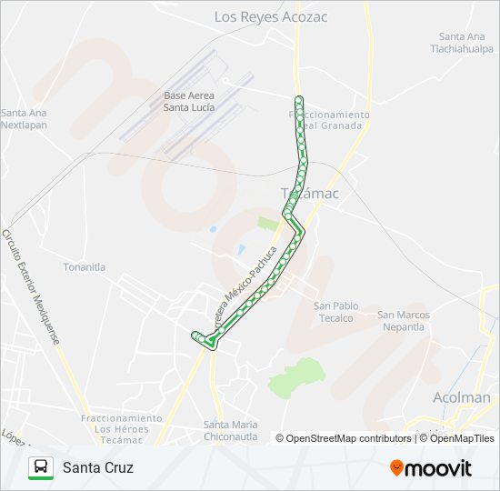 Ruta santa lucía santa cruz: horarios, paradas y mapas - Santa Cruz ...